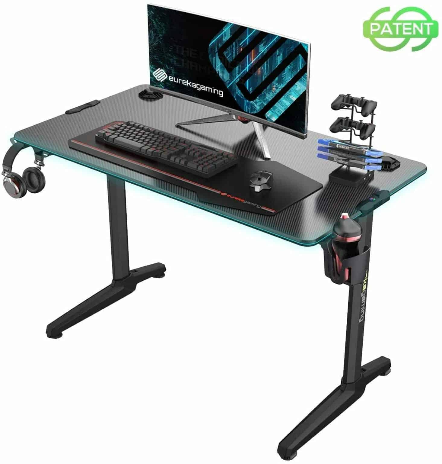 8 Best Gaming Desks with LED Lights - GPCD