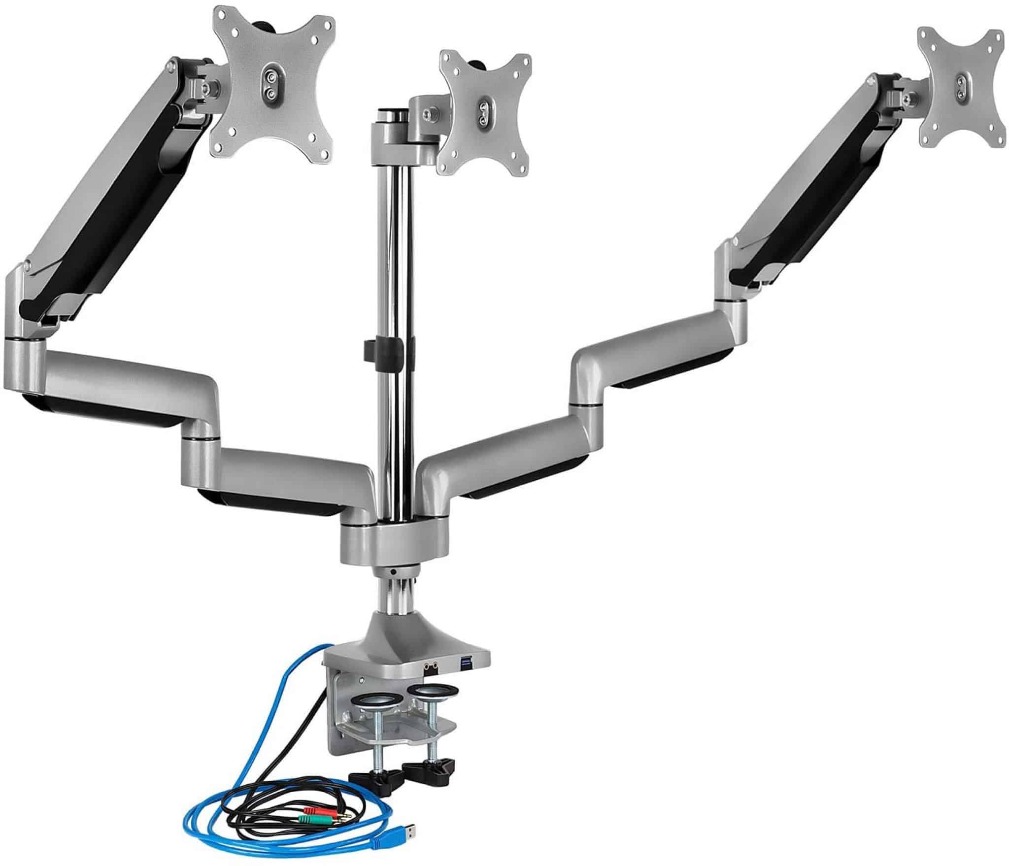 9 Best Triple Monitor Stands for an Ultimate Gaming 2024 - GPCD