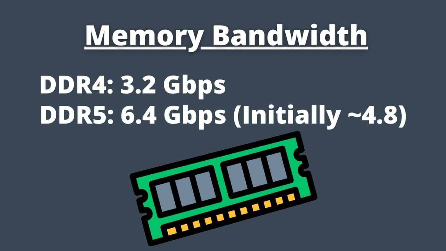 DDR5 vs DDR4 Memory, Differences & Should You Wait? - GPCD