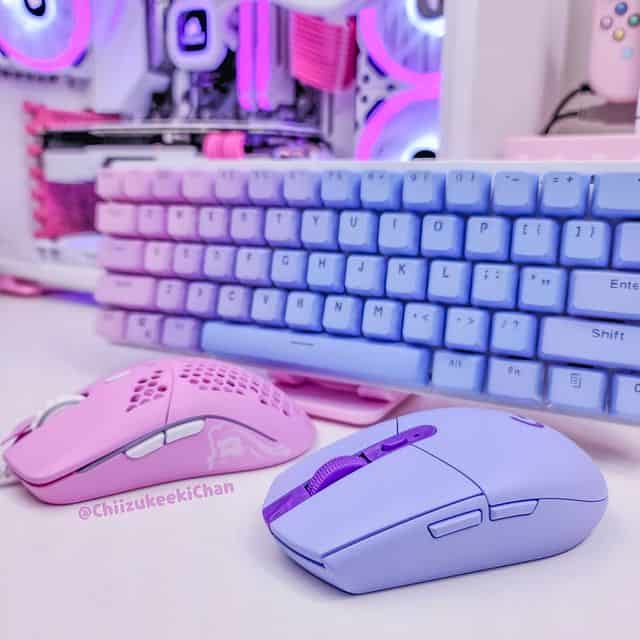 42 Pink Gaming Setup Ideas for Gamer Girls - GPCD