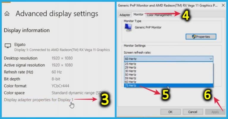 How to Overclock Your Monitor for Gaming- Guide - GPCD