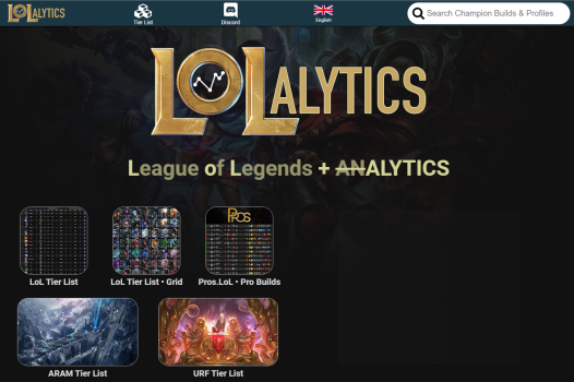 11 Best League of Legends Build Sites - GPCD
