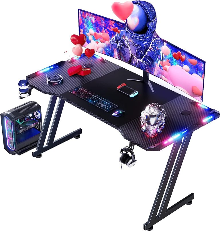 8 Best Gaming Desks with LED Lights - GPCD